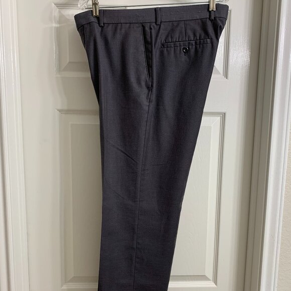 Covington | Pants | Covington Brand Mens Dark Charcoal Gray Dress Pants ...